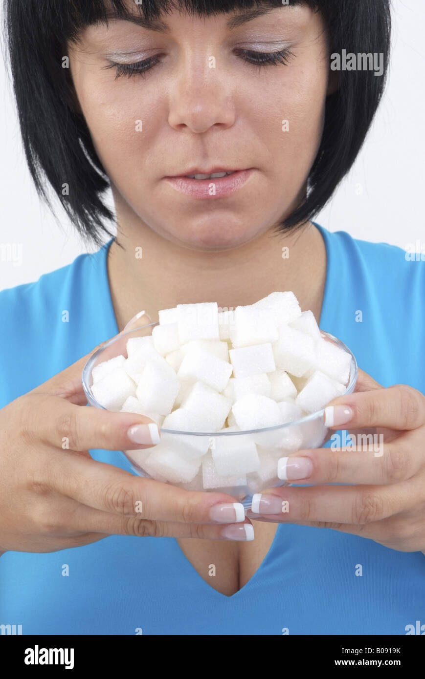 Sugar lump woman hi-res stock photography and images - Alamy