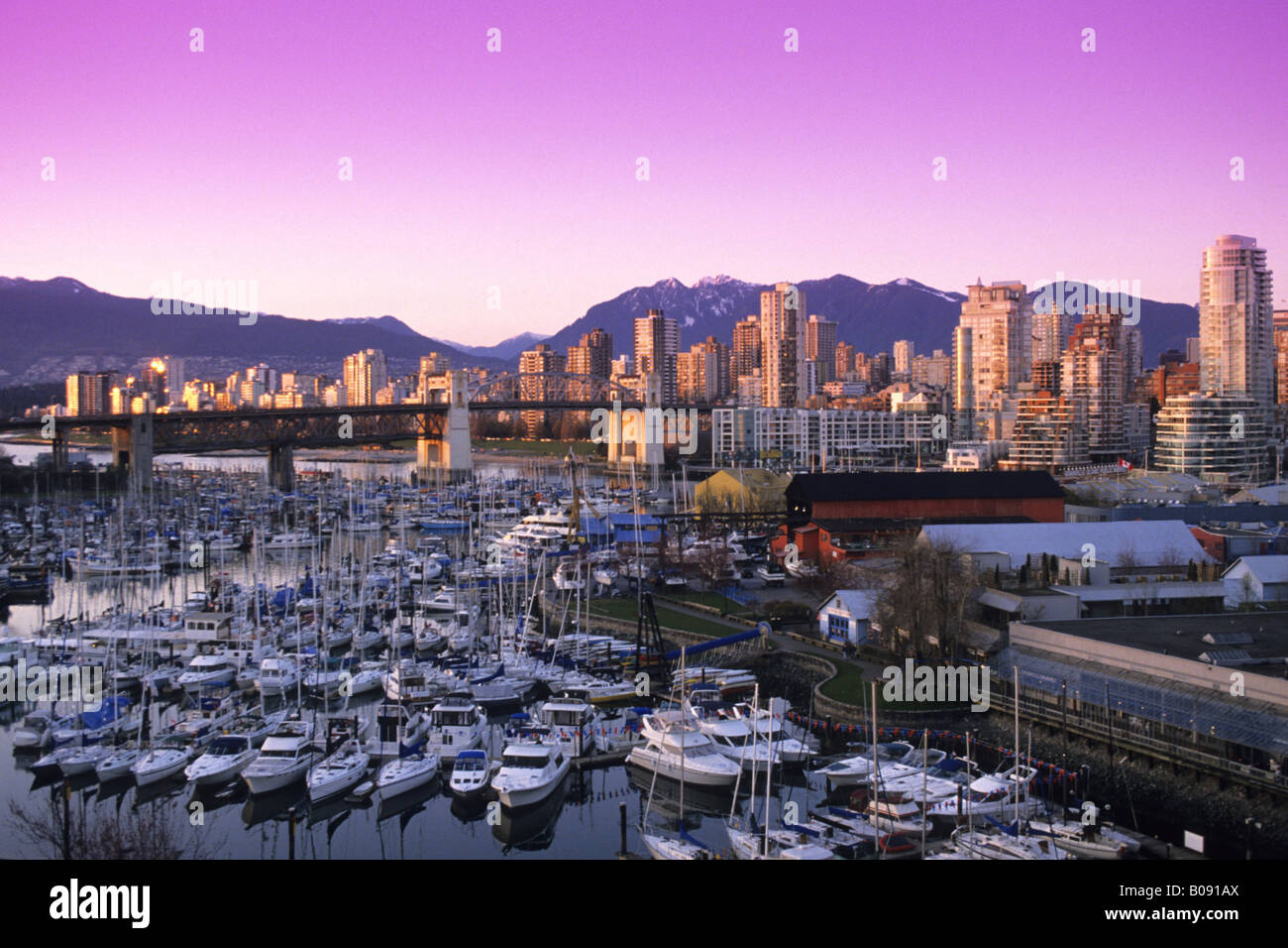 view on Vancouver, Canada, Vancouver Stock Photo - Alamy