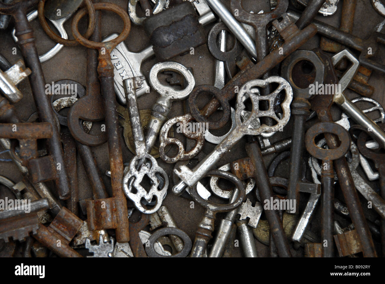 old keys, Spain, Majorca Stock Photo - Alamy