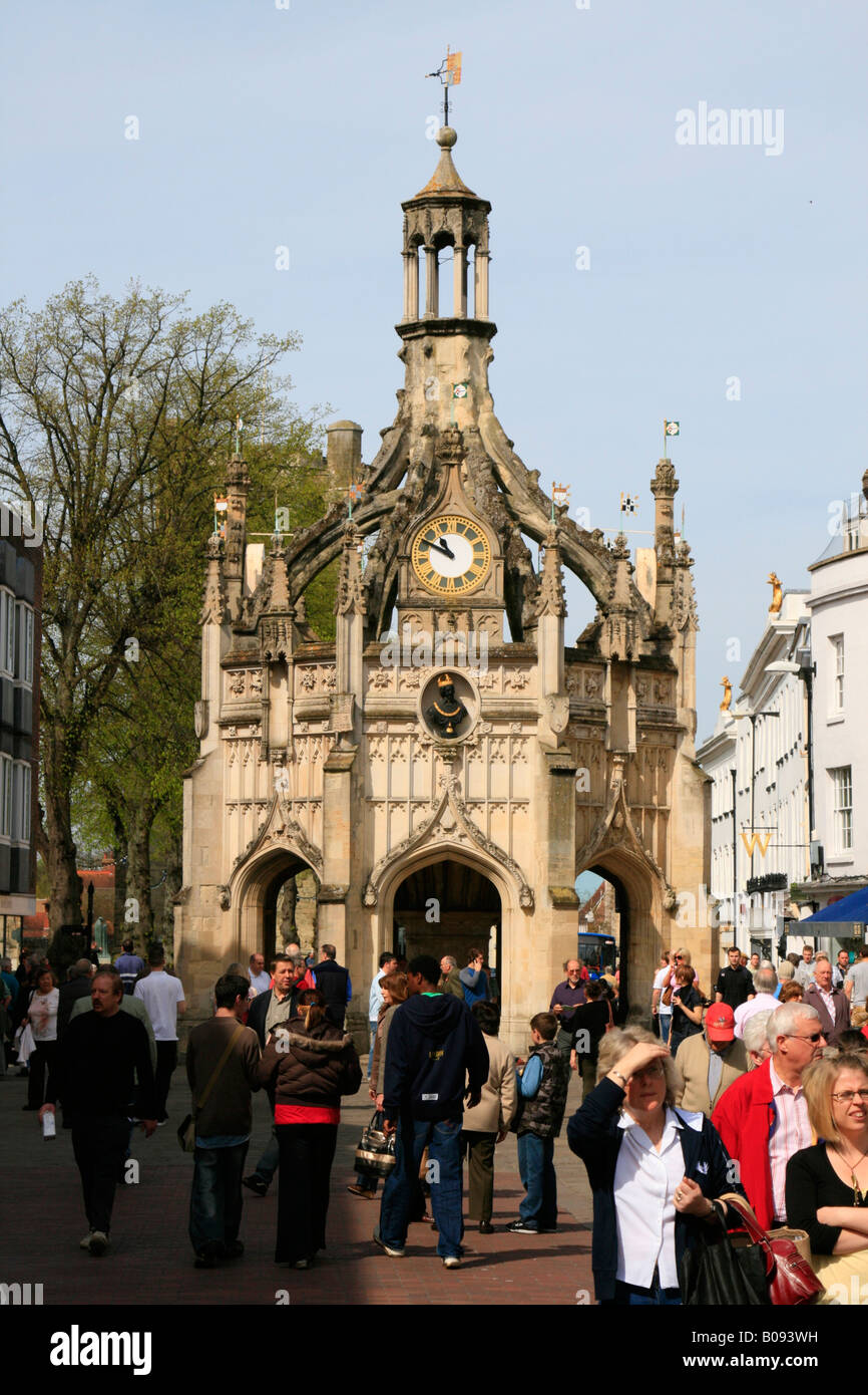 market cross Chichester town centre west sussex england uk gb Stock ...