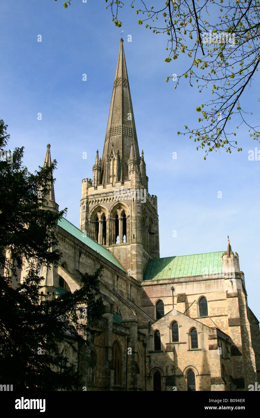 Chichester town centre west sussex england uk gb Stock Photo - Alamy