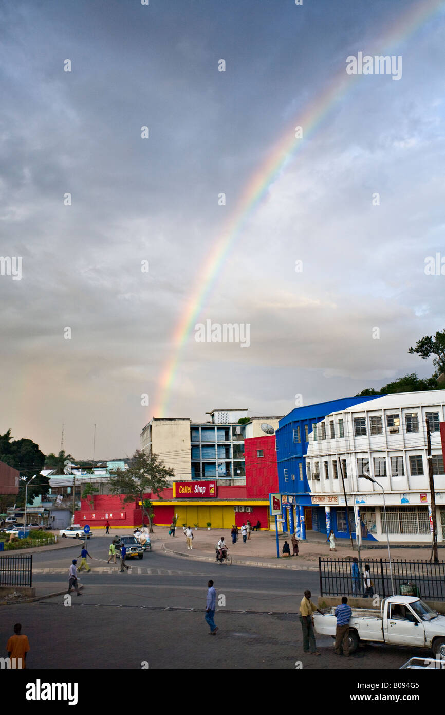 Street scene Mwanza, Tanzania, Africa Stock Photo - Alamy