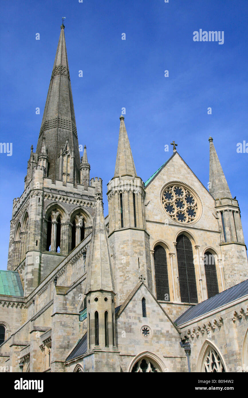 Chichester town centre west sussex england uk gb Stock Photo - Alamy