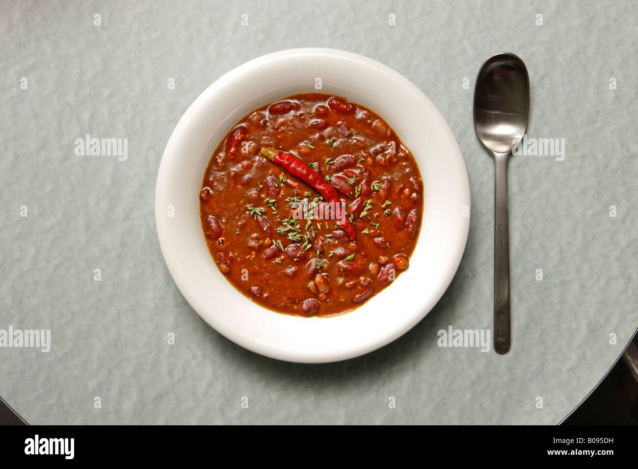 Chilli con carne and eating hi-res stock photography and images - Alamy