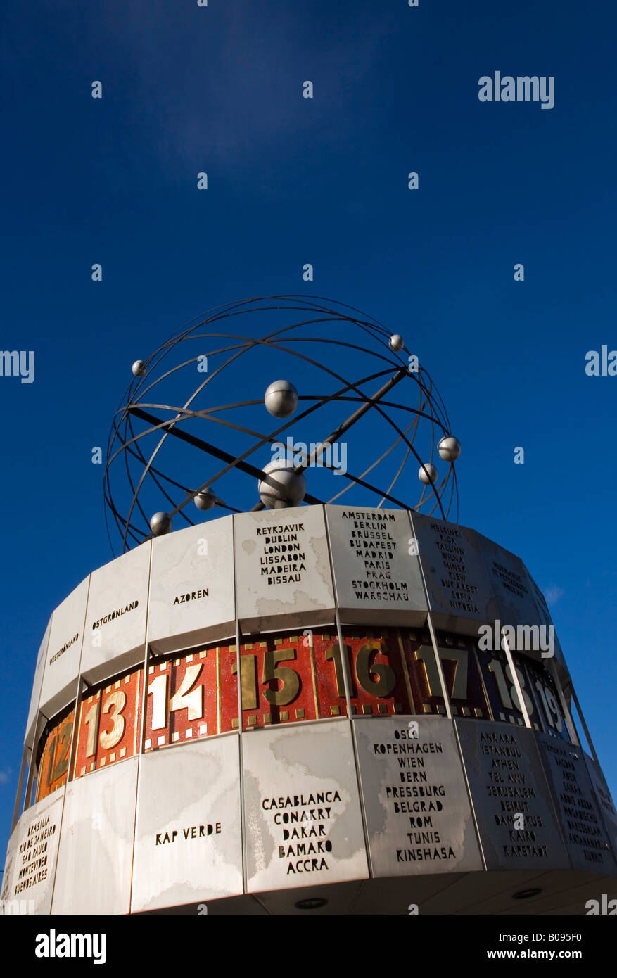 World clock in berlin alexanderplatz hi-res stock photography and ...