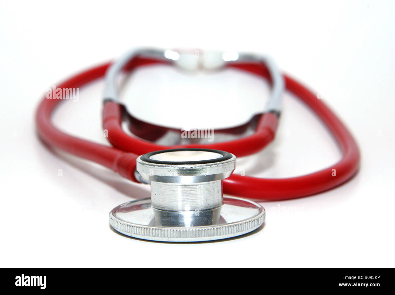 Stethoscope on table Stock Photo - Alamy