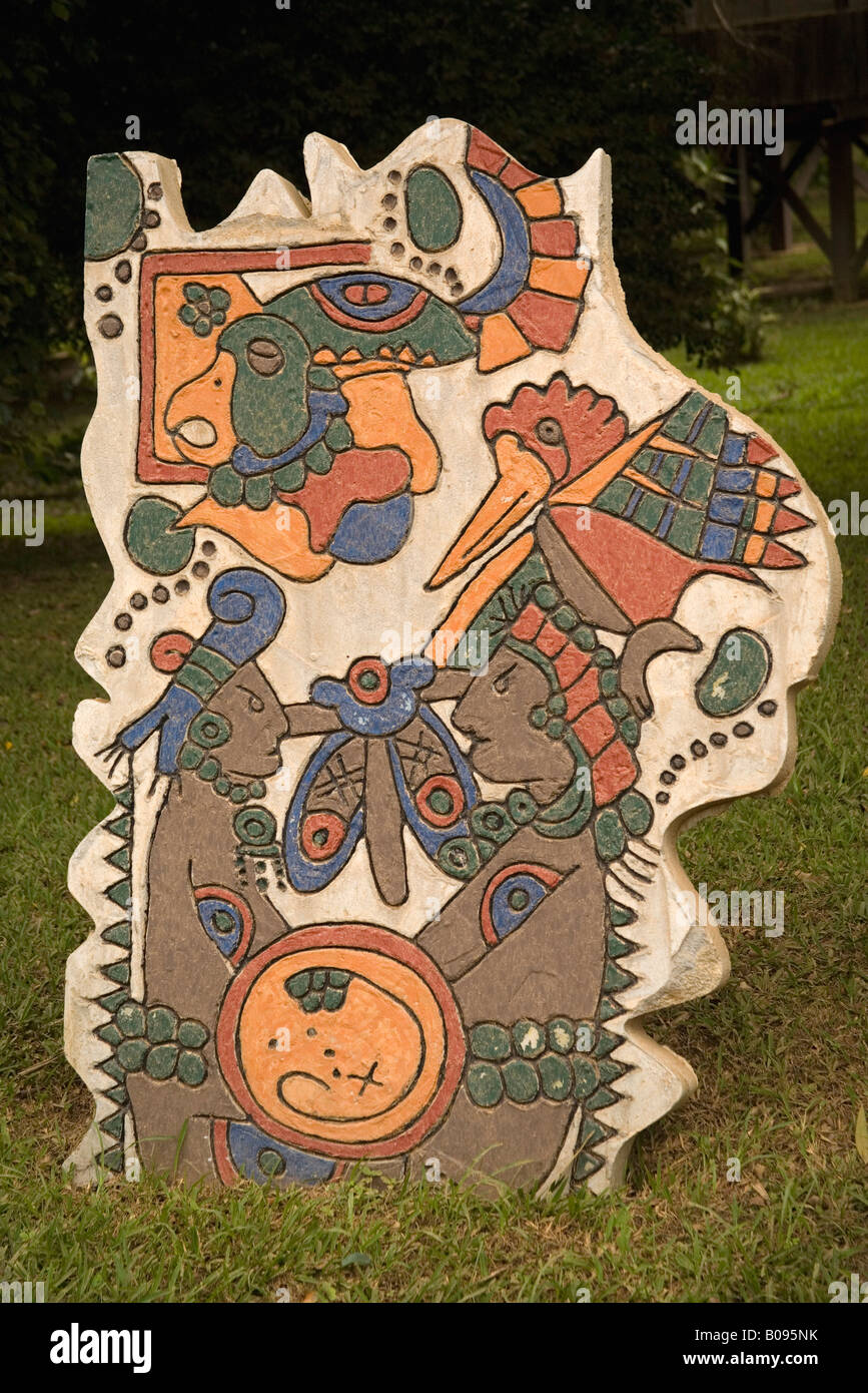 Belize mayan art hi-res stock photography and images - Alamy
