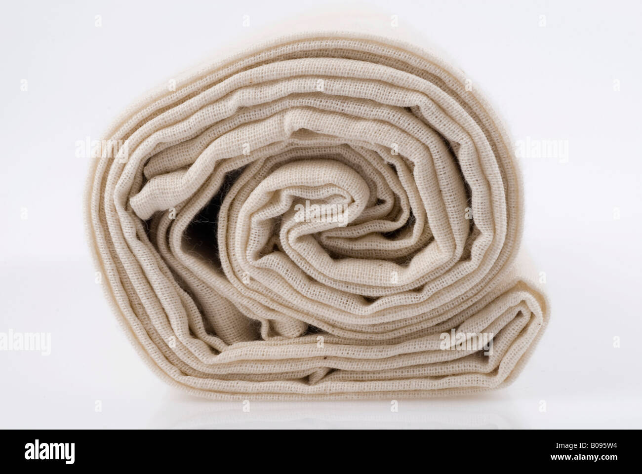 Rolled cotton cloth, material Stock Photo - Alamy