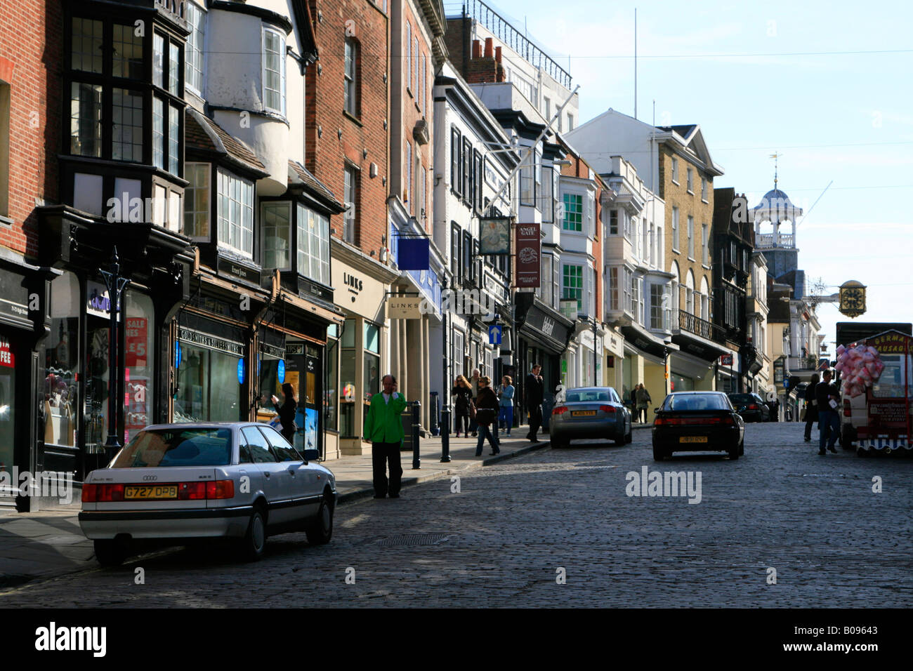 Guildford town centre Surrey England uk gb Stock Photo - Alamy