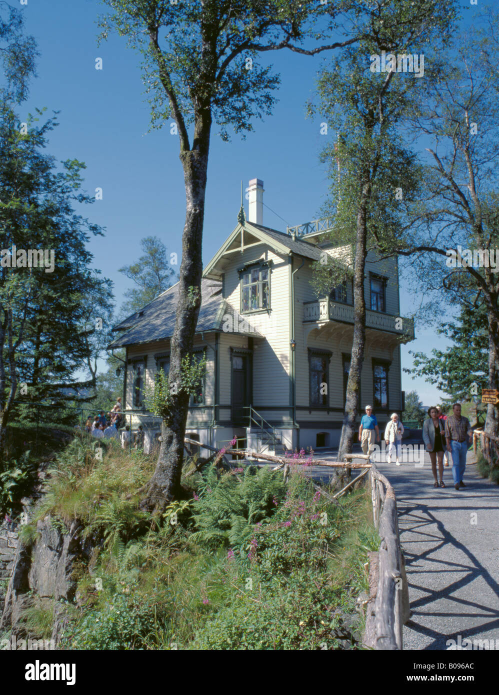 "Troldhaugen", Edvard Grieg's House, Bergen, Hordaland, Norway Stock ...