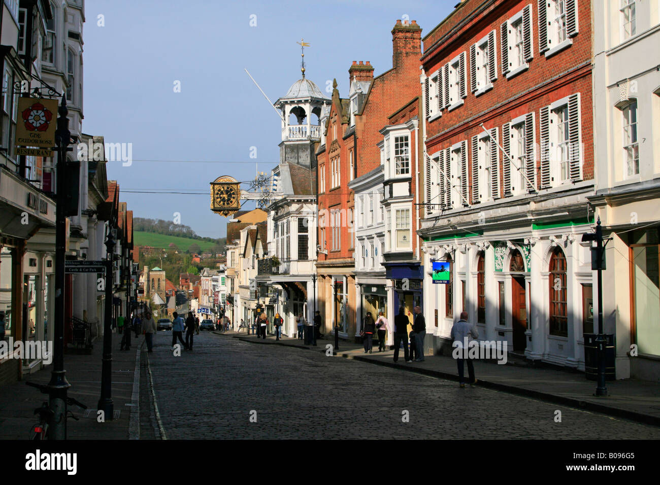 Guildford town centre hi-res stock photography and images - Alamy