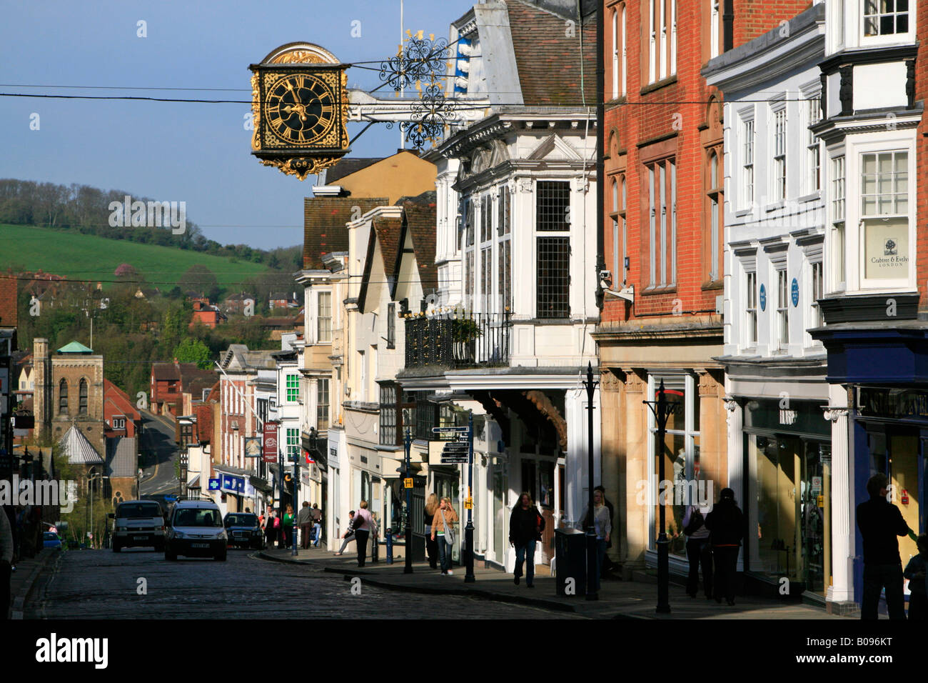 Guildford guildhall historic clock hi-res stock photography and images ...
