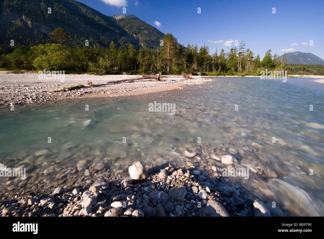 Upper Isar River, Bavaria, Germany, Europe Stock Photo - Alamy