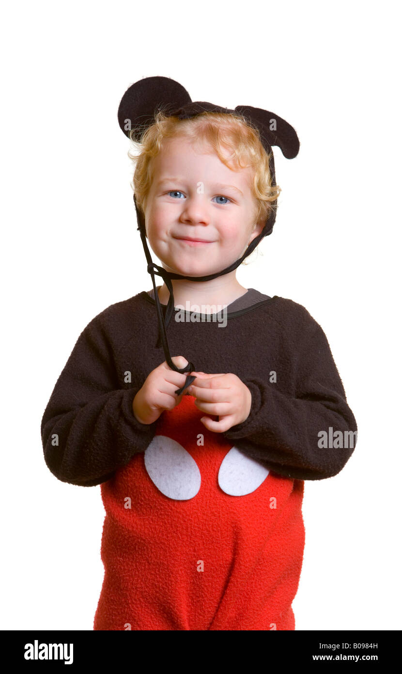 Three-year-old boy dressed up as a ladybird, ladybug Stock Photo - Alamy