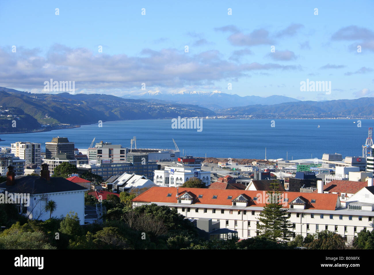 Wellington suburbs with snow view hi-res stock photography and images ...