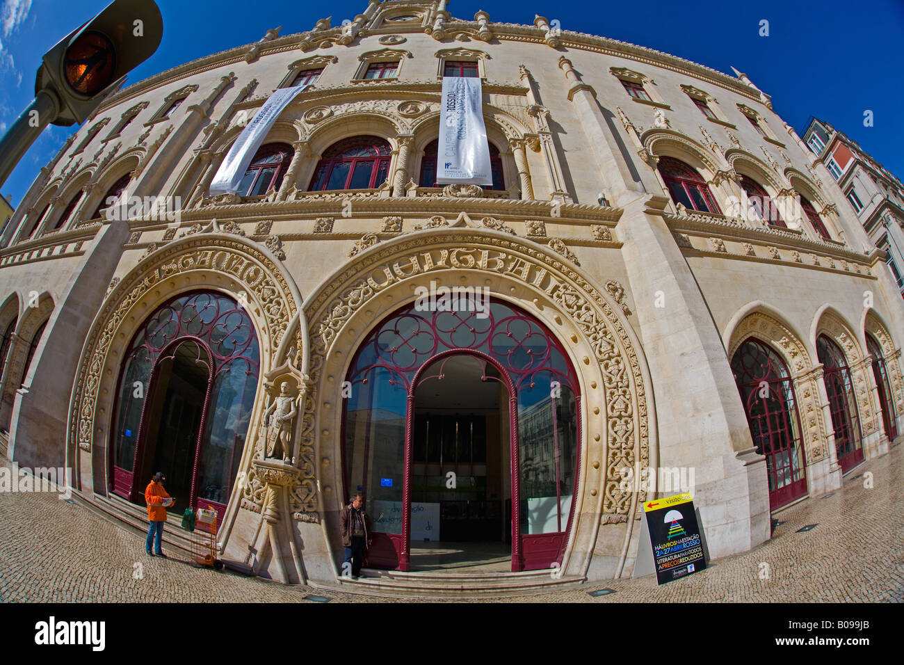 Entrance to rossio station hi-res stock photography and images - Alamy