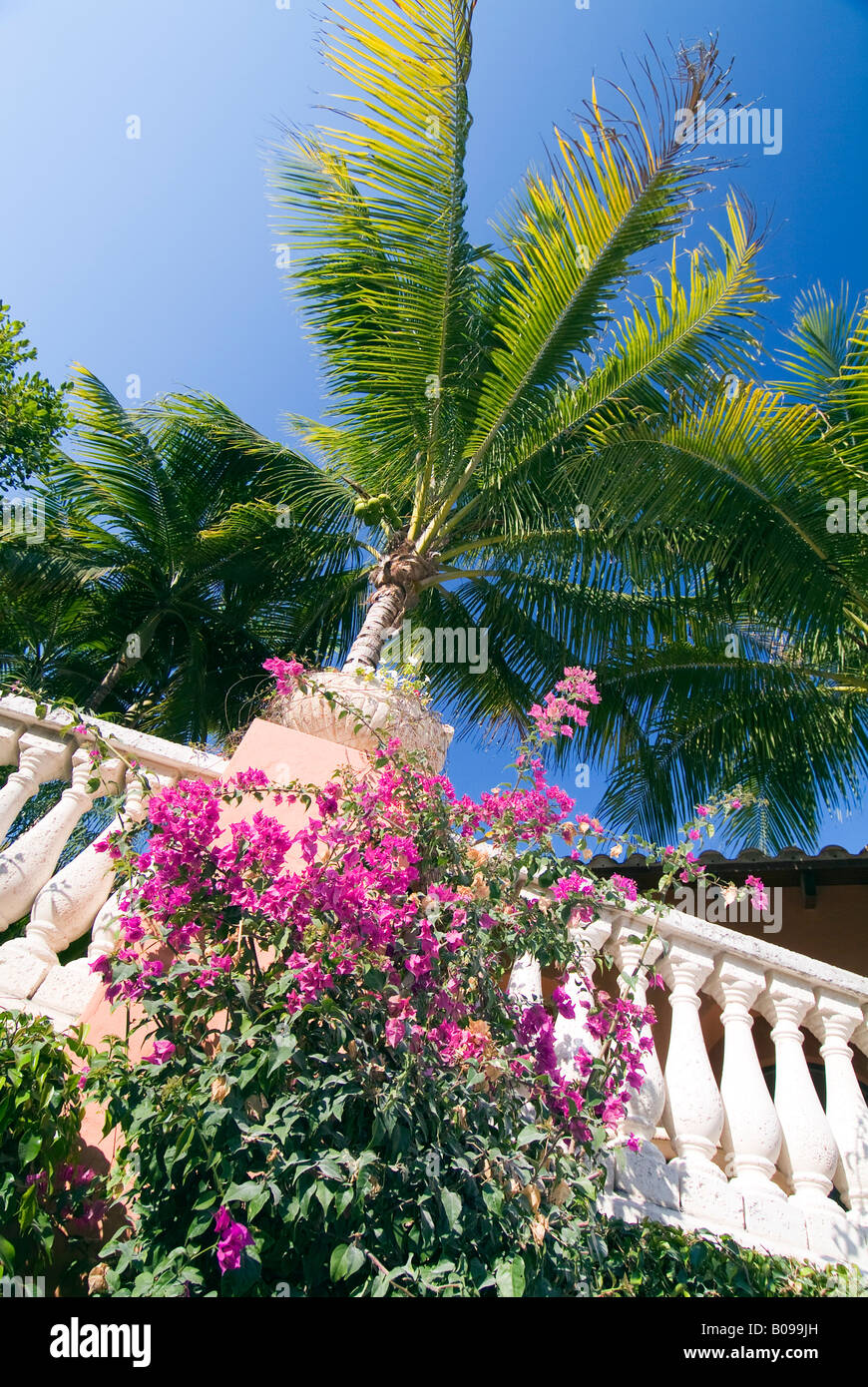 Spanish Colonial Style Architecture Miami High Resolution Stock ...