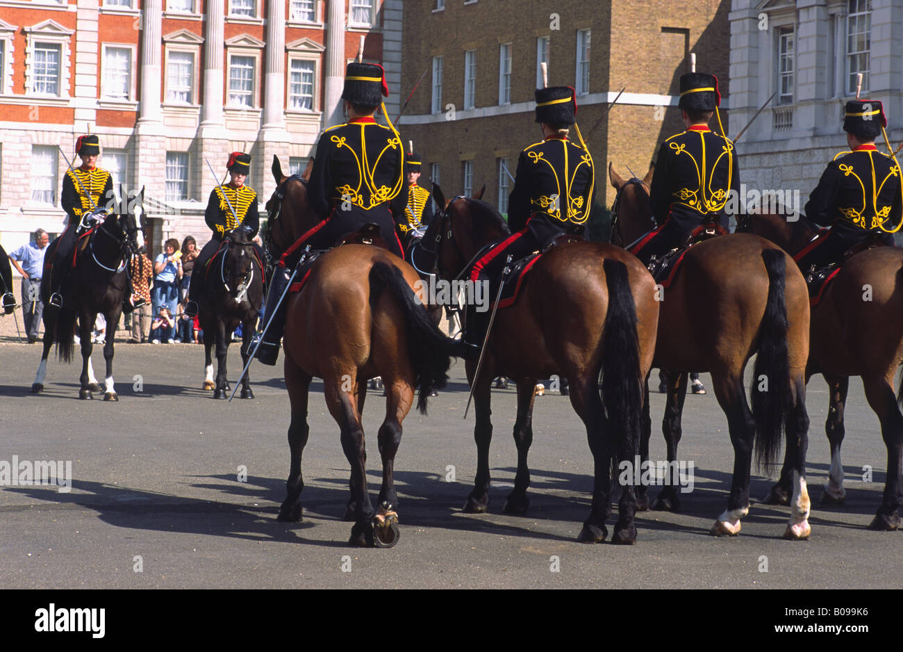 The King's Troop, Royal Horse Artillery Stock Photo - Alamy