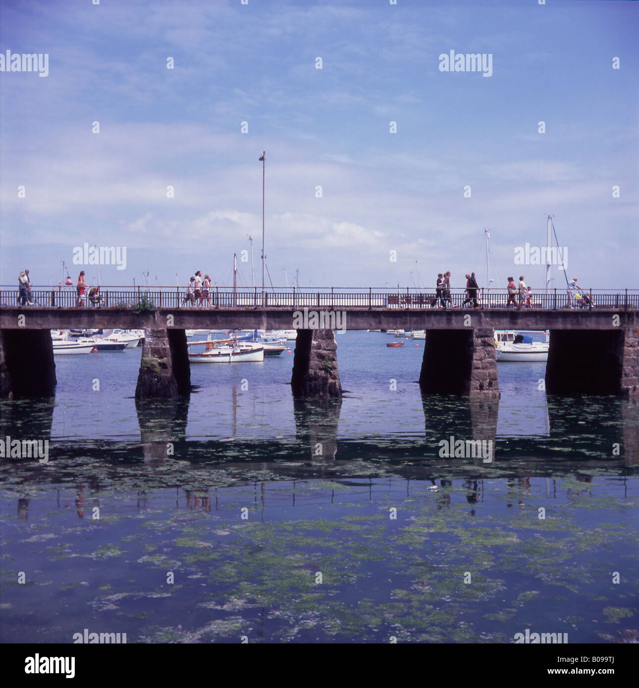Ross bridge at Penzance Cornwall Stock Photo - Alamy