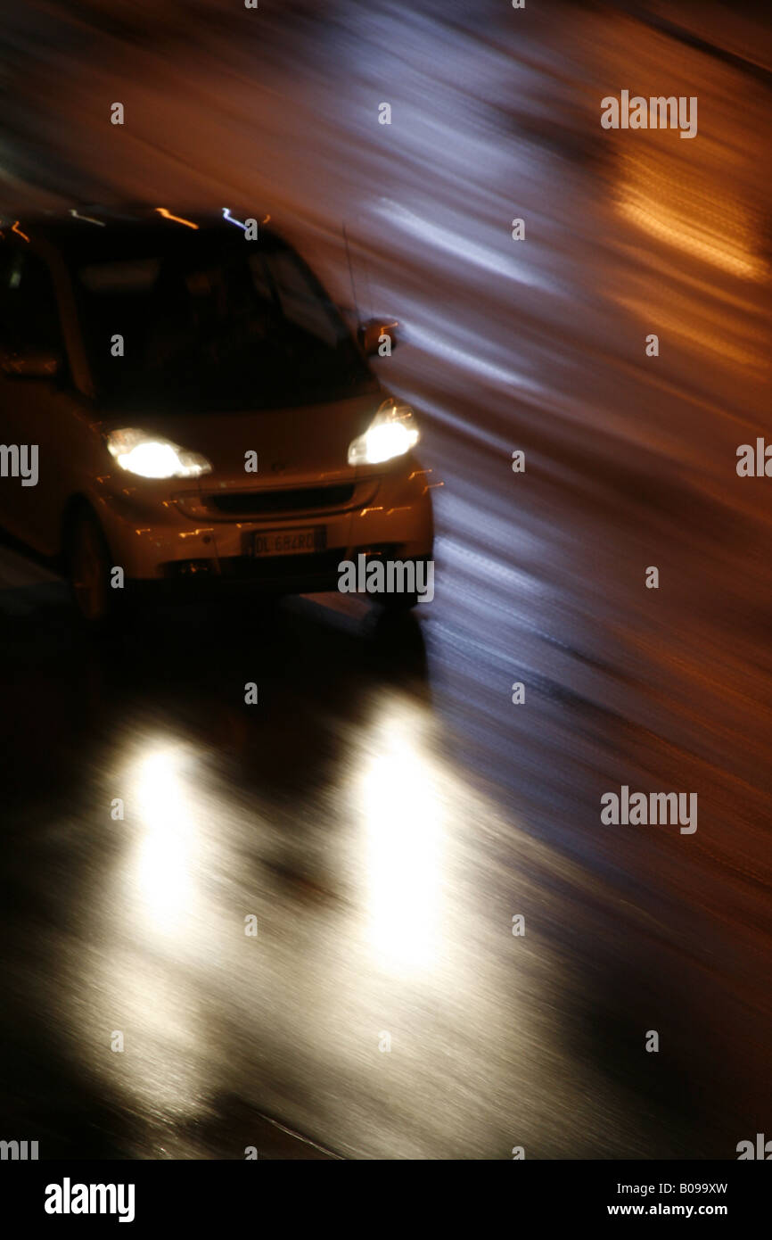 Silhouette shadow car driving on hi-res stock photography and images ...