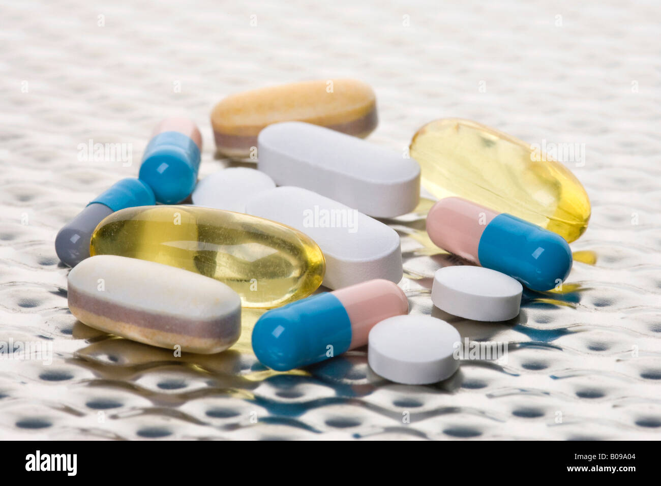 various medical pills and capsules Stock Photo - Alamy