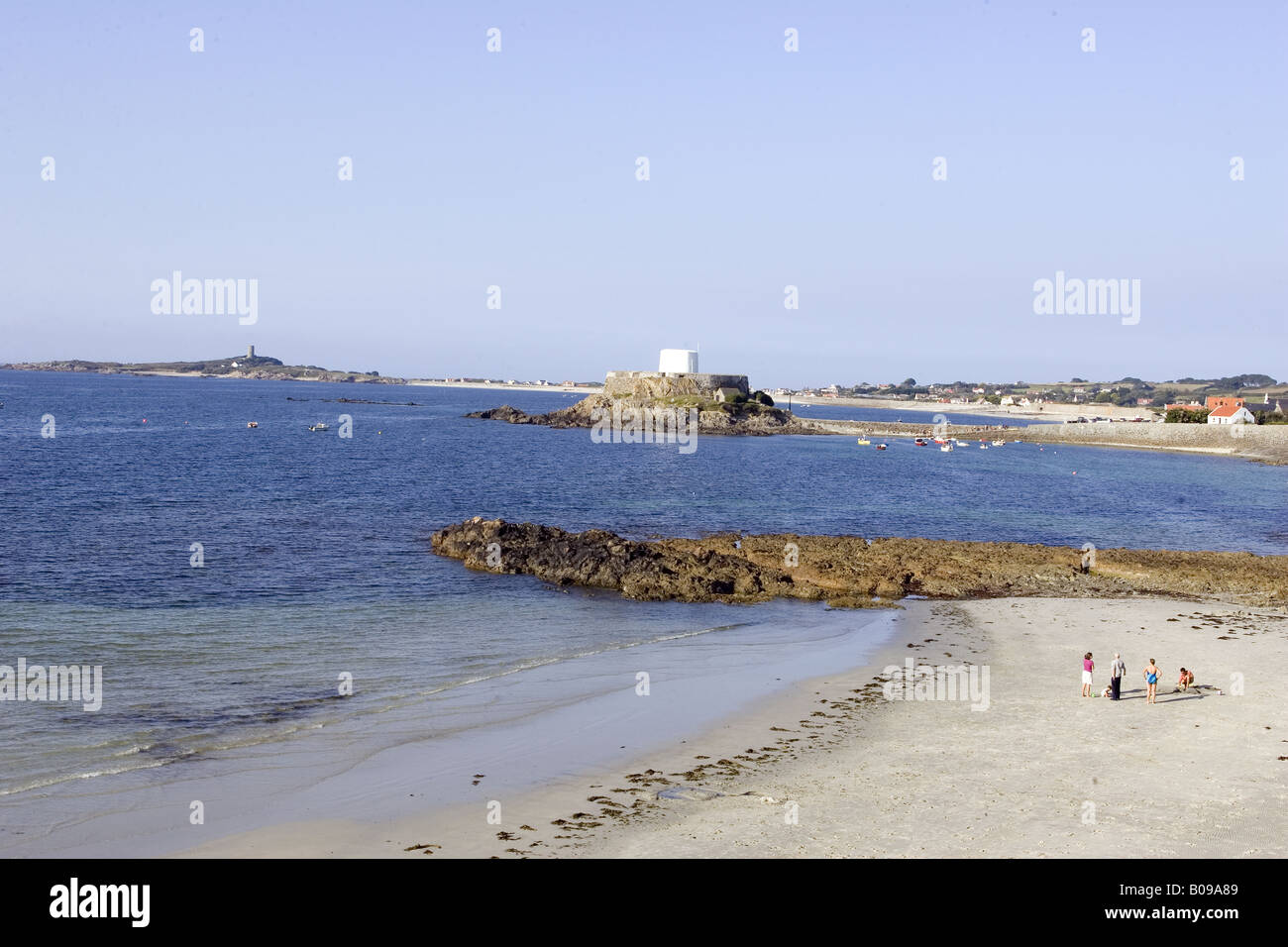 Vazon beach hi-res stock photography and images - Alamy