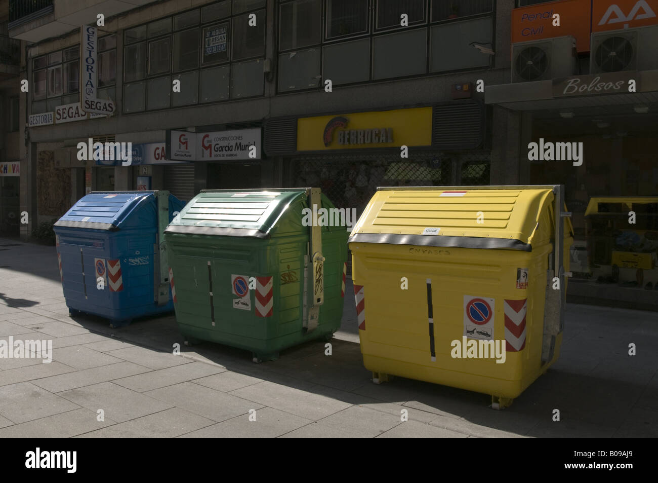 Recyling bins collection hi-res stock photography and images - Alamy