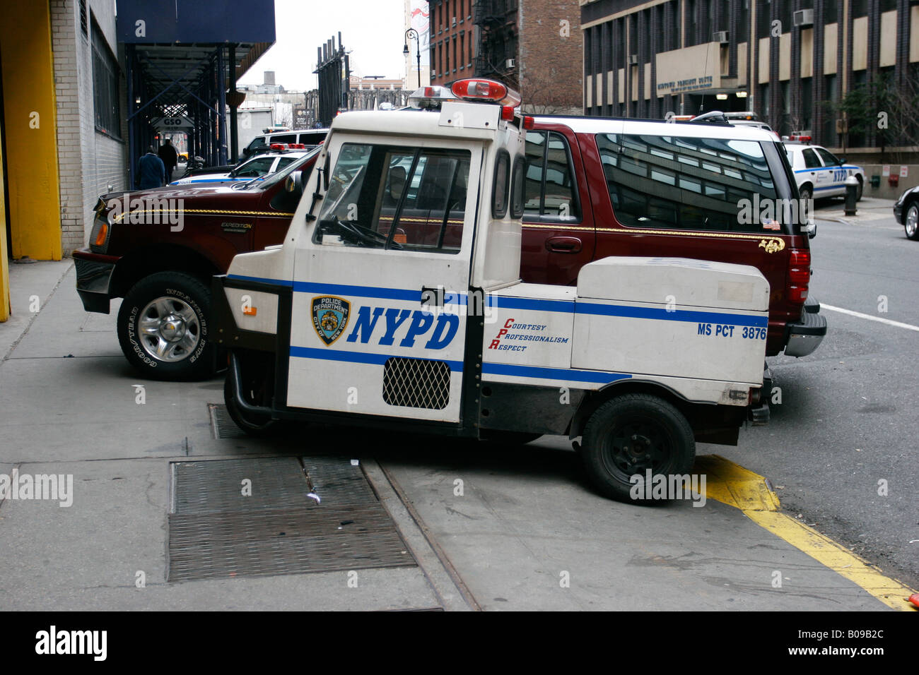 NYPD Police car New York City United States of America Stock Photo - Alamy