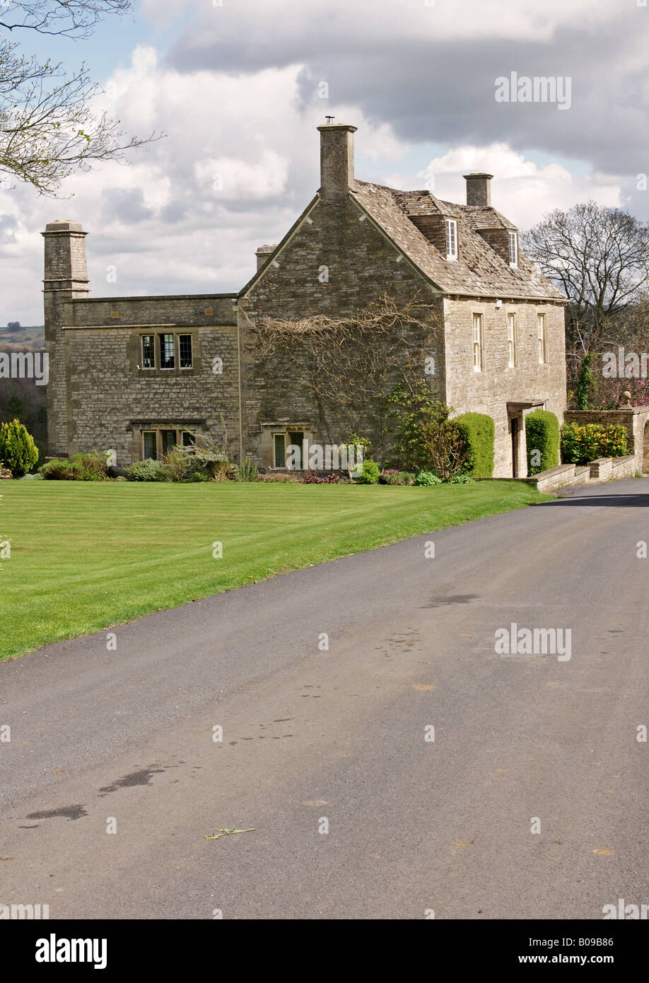 Miserden Village Gloucestershire England Stock Photo - Alamy