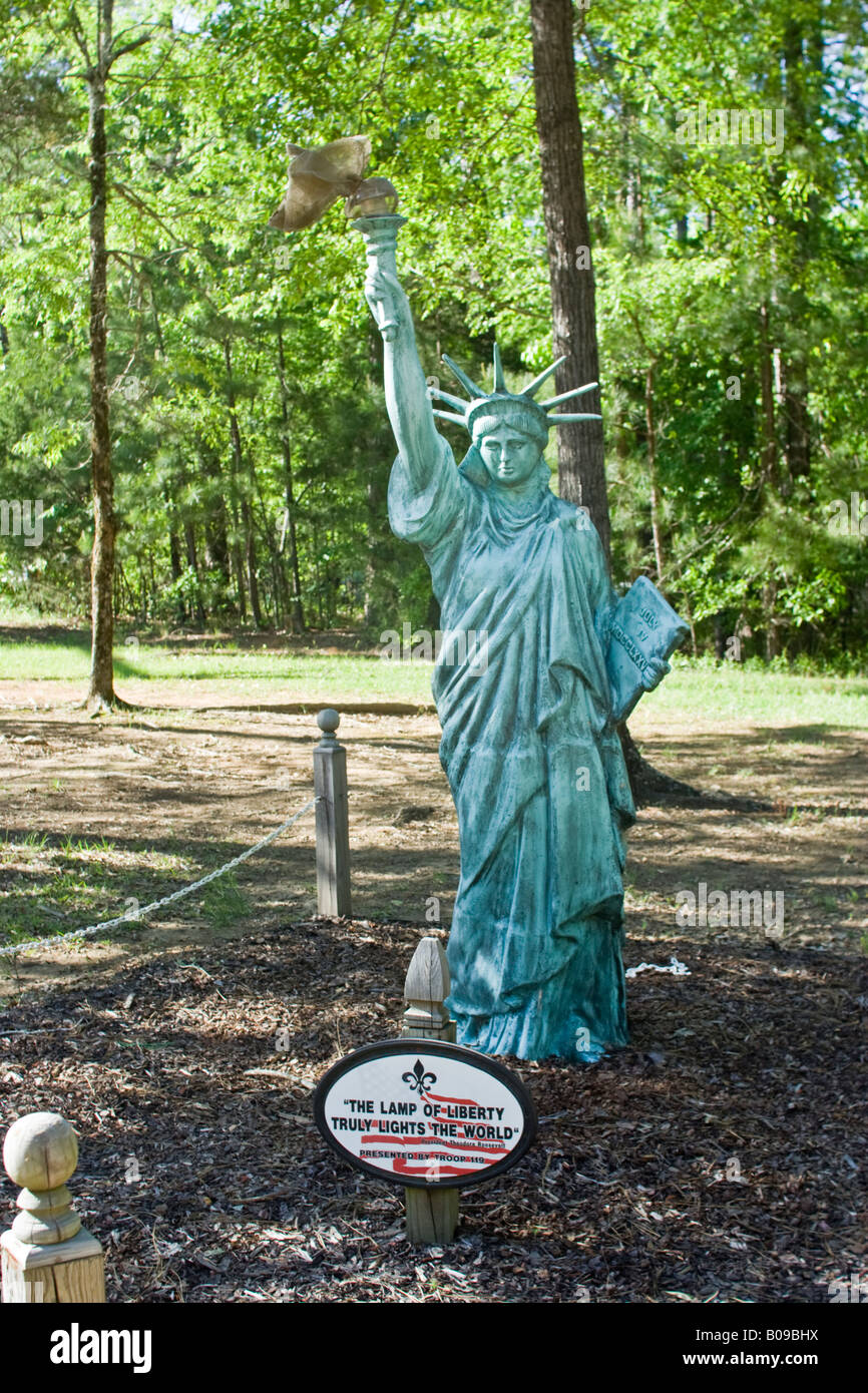 The Lamp of Liberty truly lights the world Stock Photo - Alamy