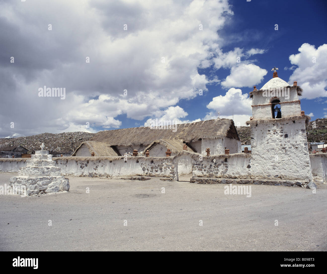Putre Spanish settlement from 16th-17th century Colonial South America ...