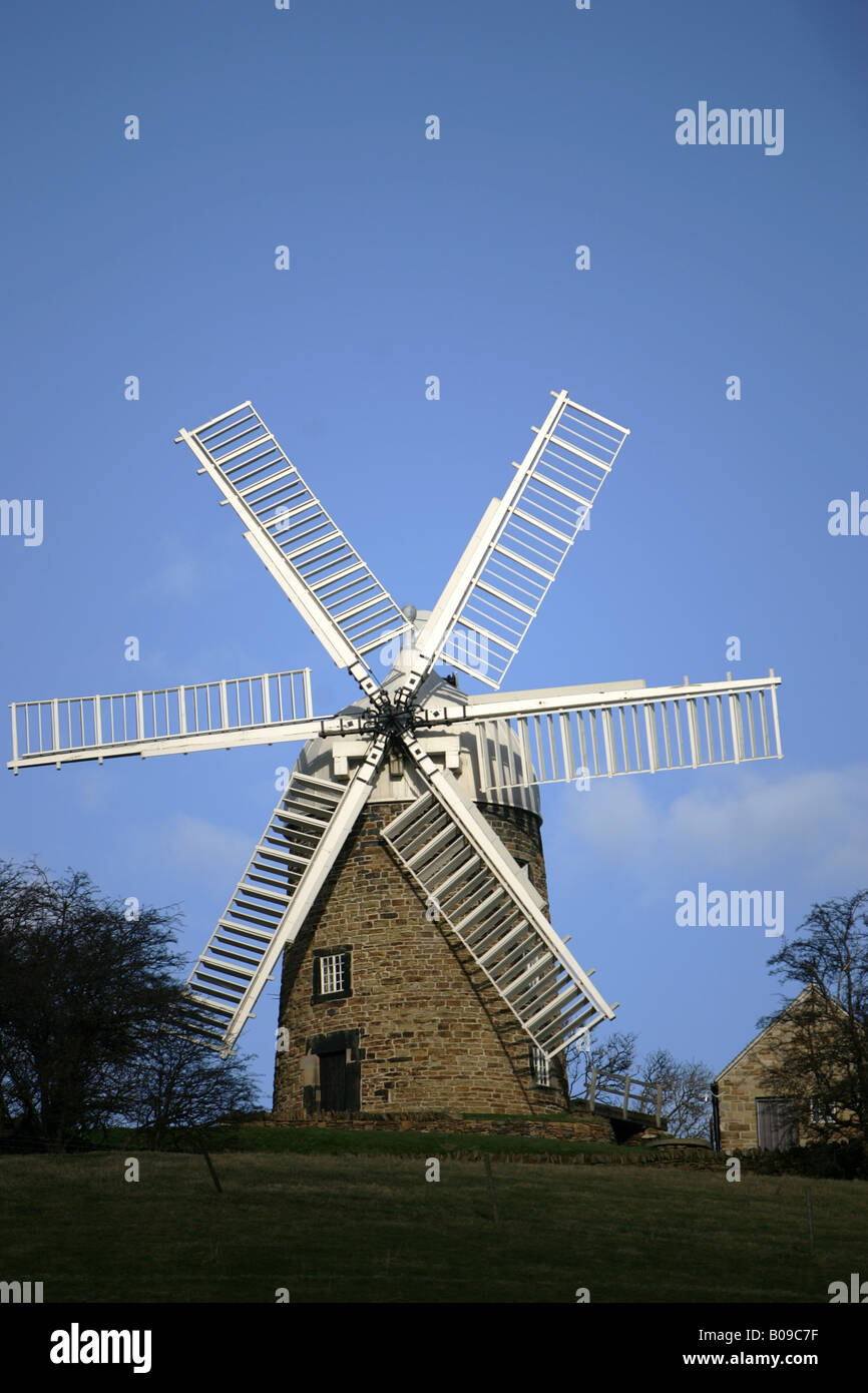 WINDMILL HEAGE DERBYSHIRE ENGLAND WIND POWER OLD ANCIENT TRADITION ...