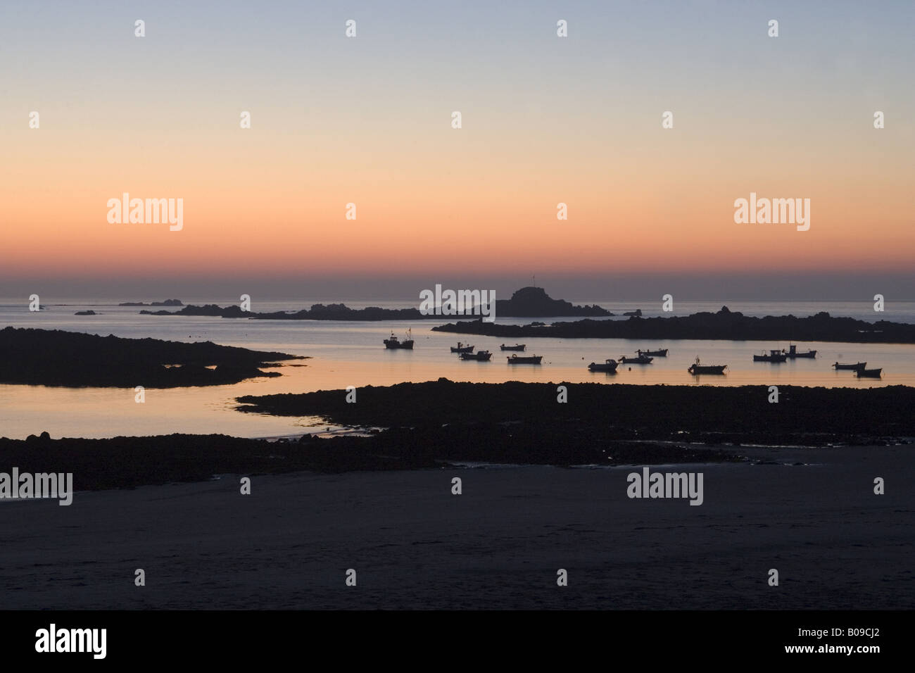 Cobo Bay Guernsey Stock Photo - Alamy
