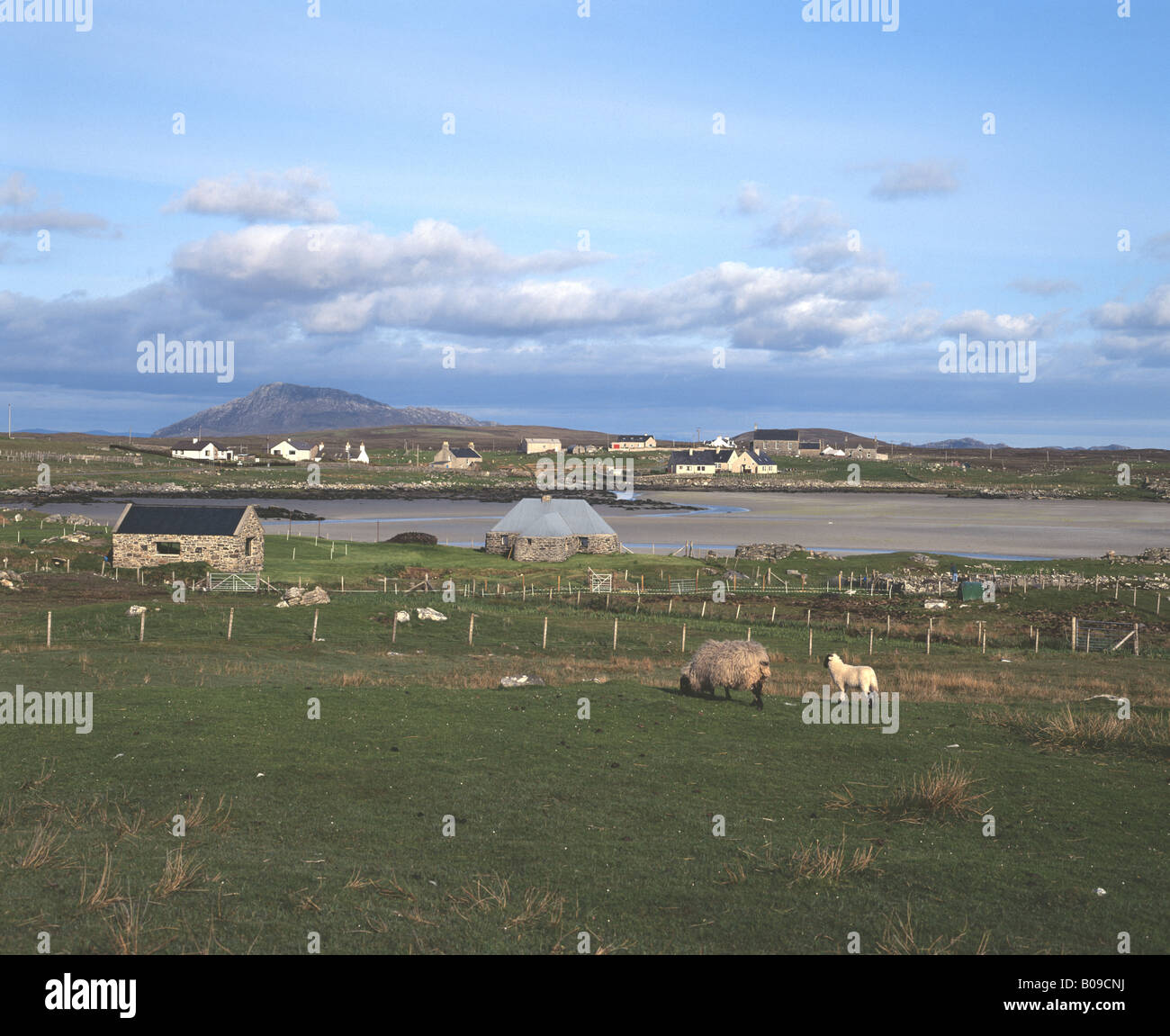 Clachan na Luib North Uist Western Isles Stock Photo - Alamy