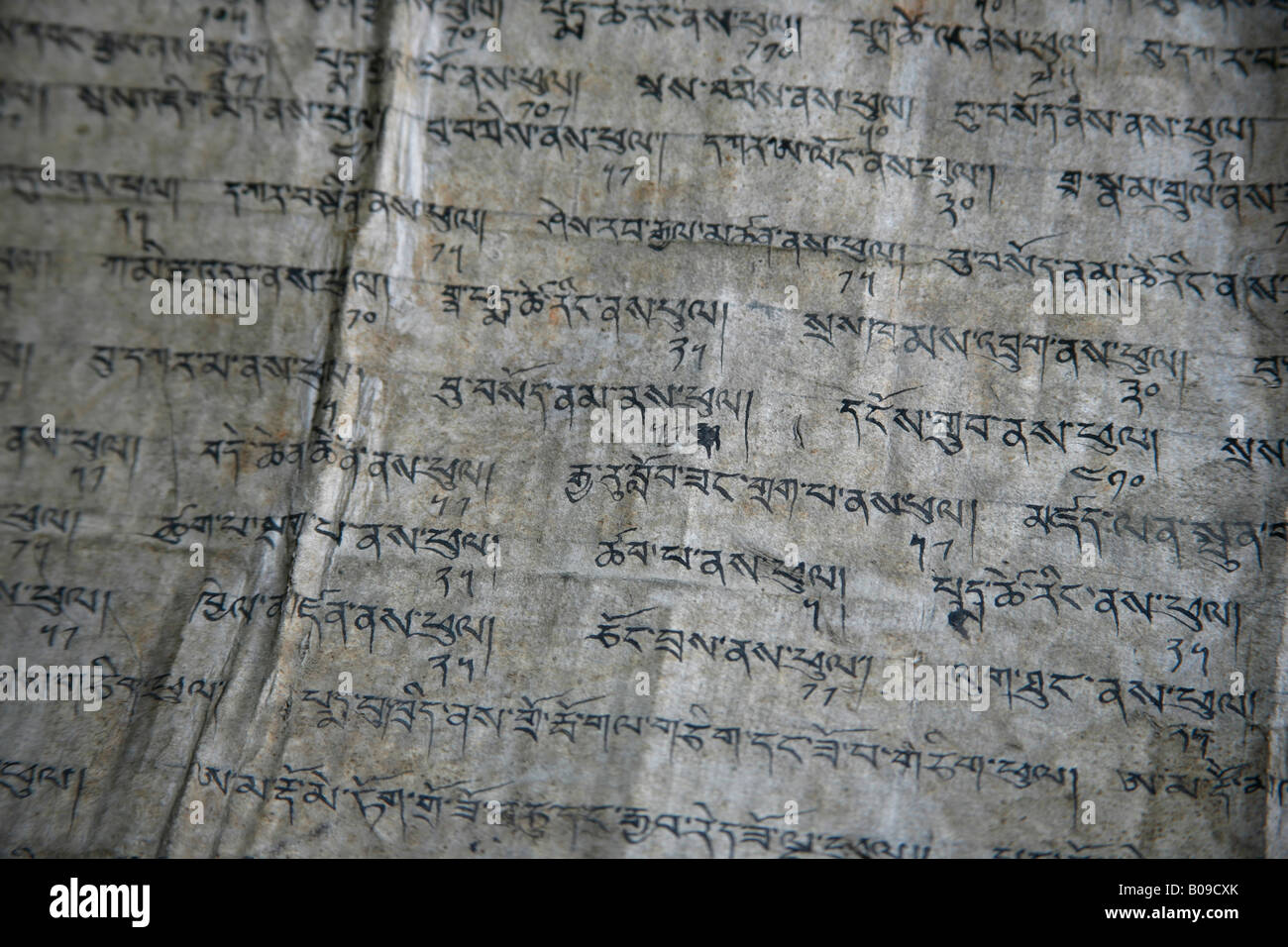 Tibetan inscription hi-res stock photography and images - Alamy