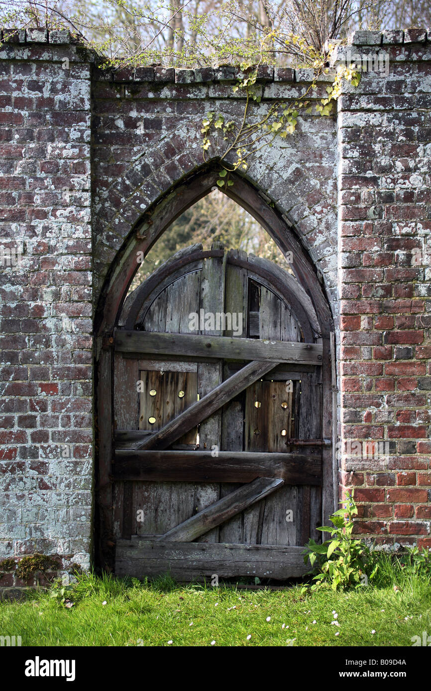Gate old priory in hi-res stock photography and images - Alamy