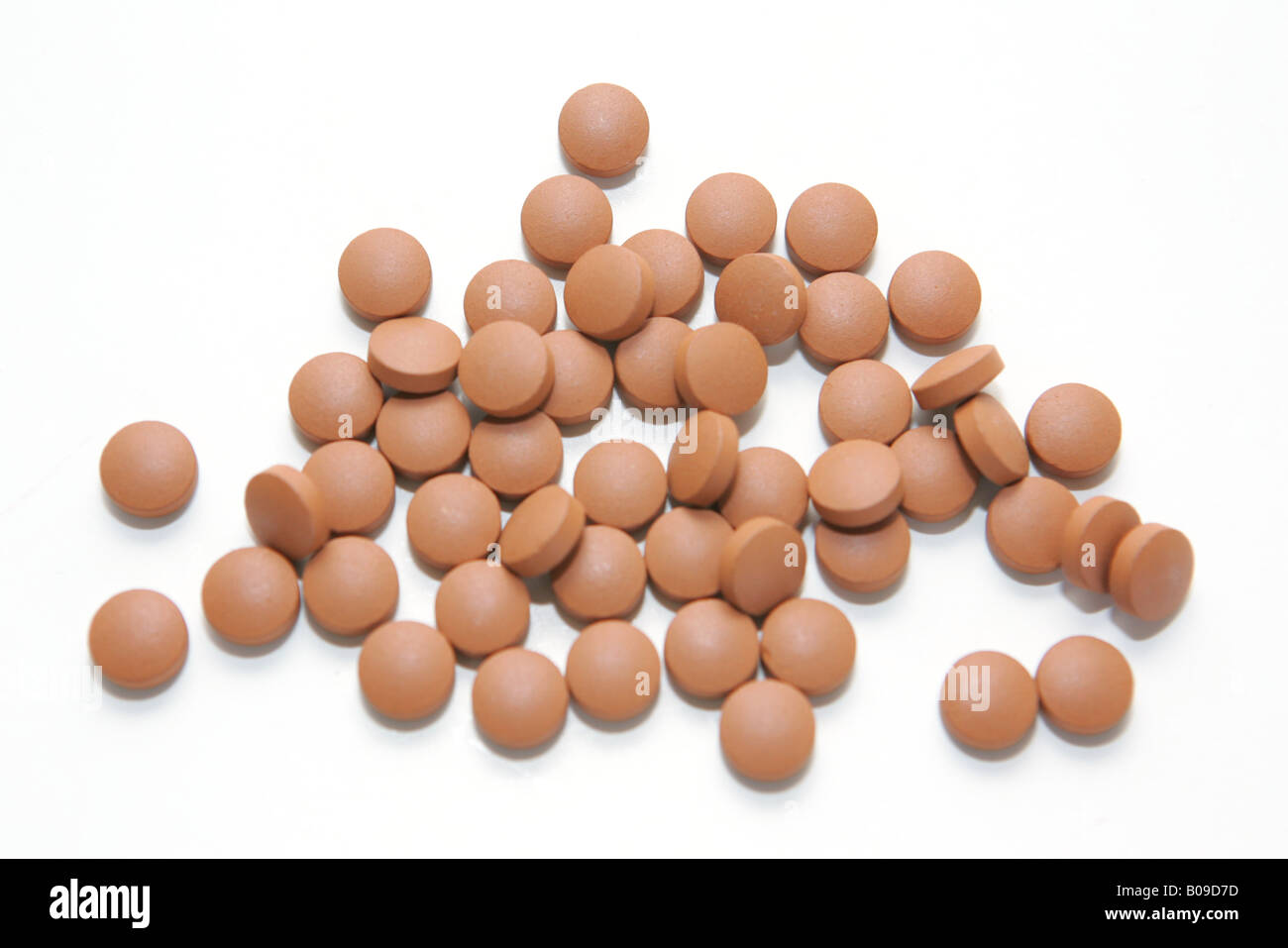 Tablets on table Stock Photo - Alamy