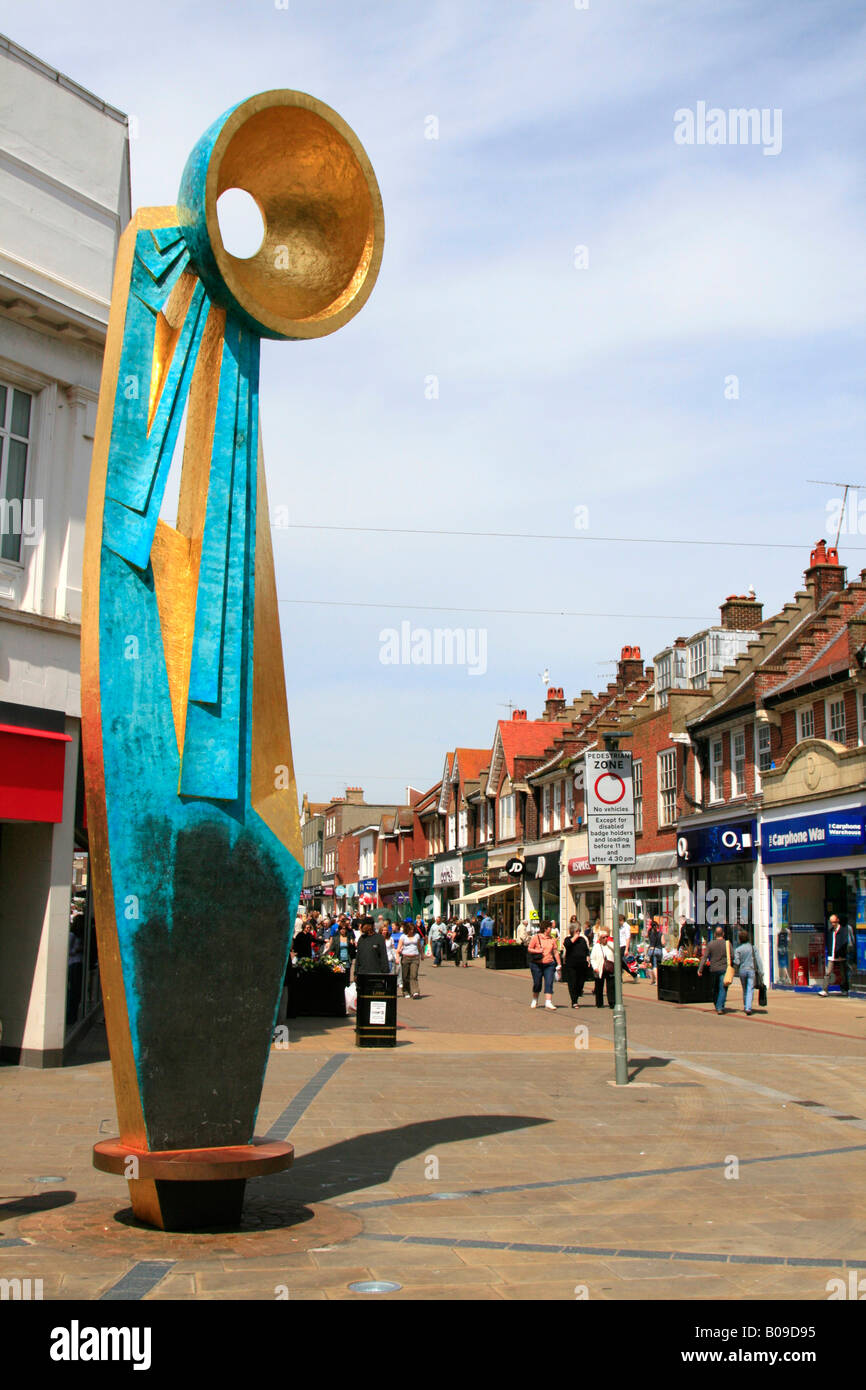 bognor regis town centre west sussex southern england uk gb Stock Photo ...