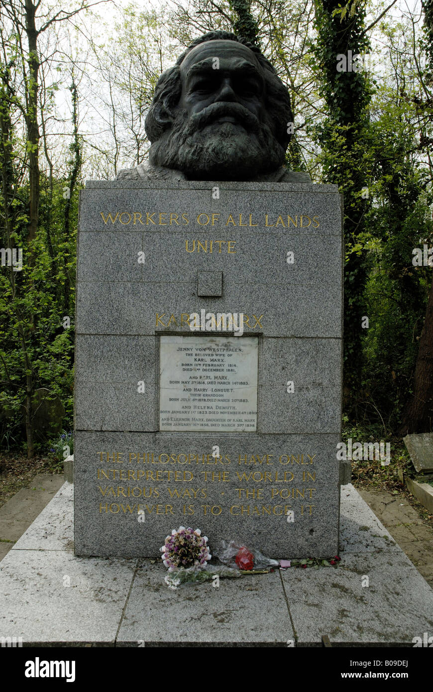 Karl marx’s tomb hi-res stock photography and images - Alamy