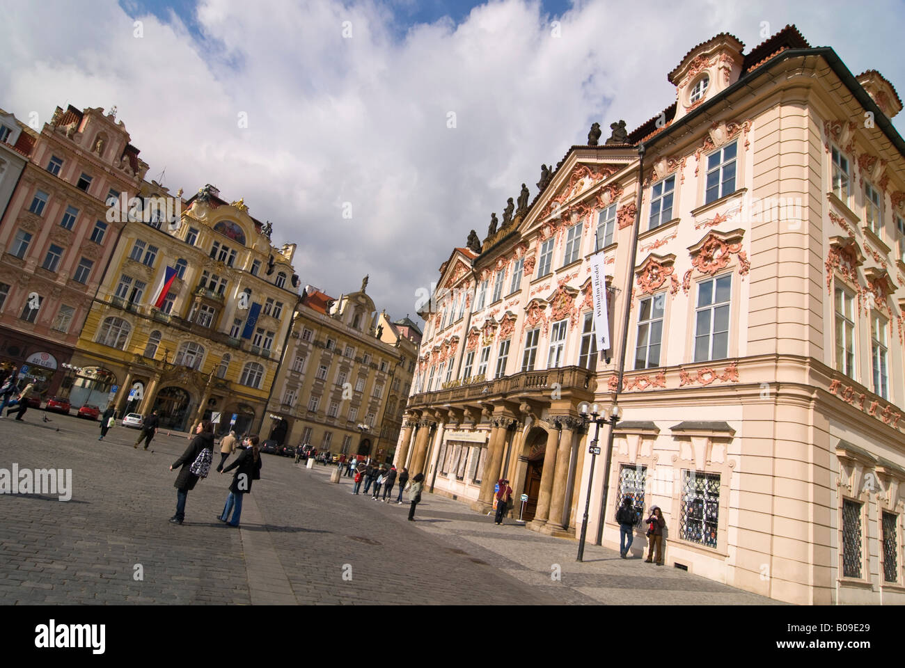 Kinsky palace palac kinskych hi-res stock photography and images - Alamy