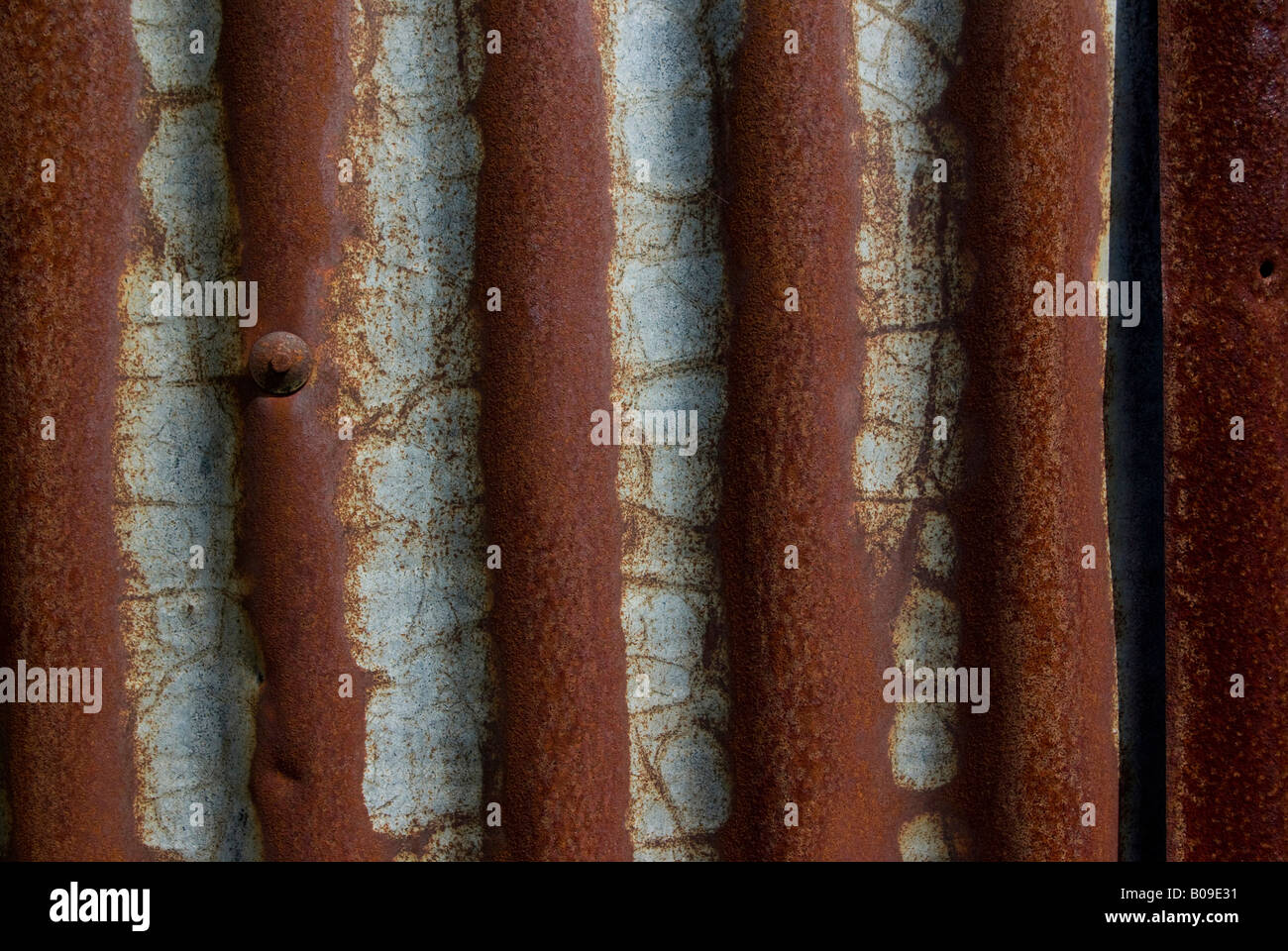 Rusty corrugated iron Stock Photo - Alamy