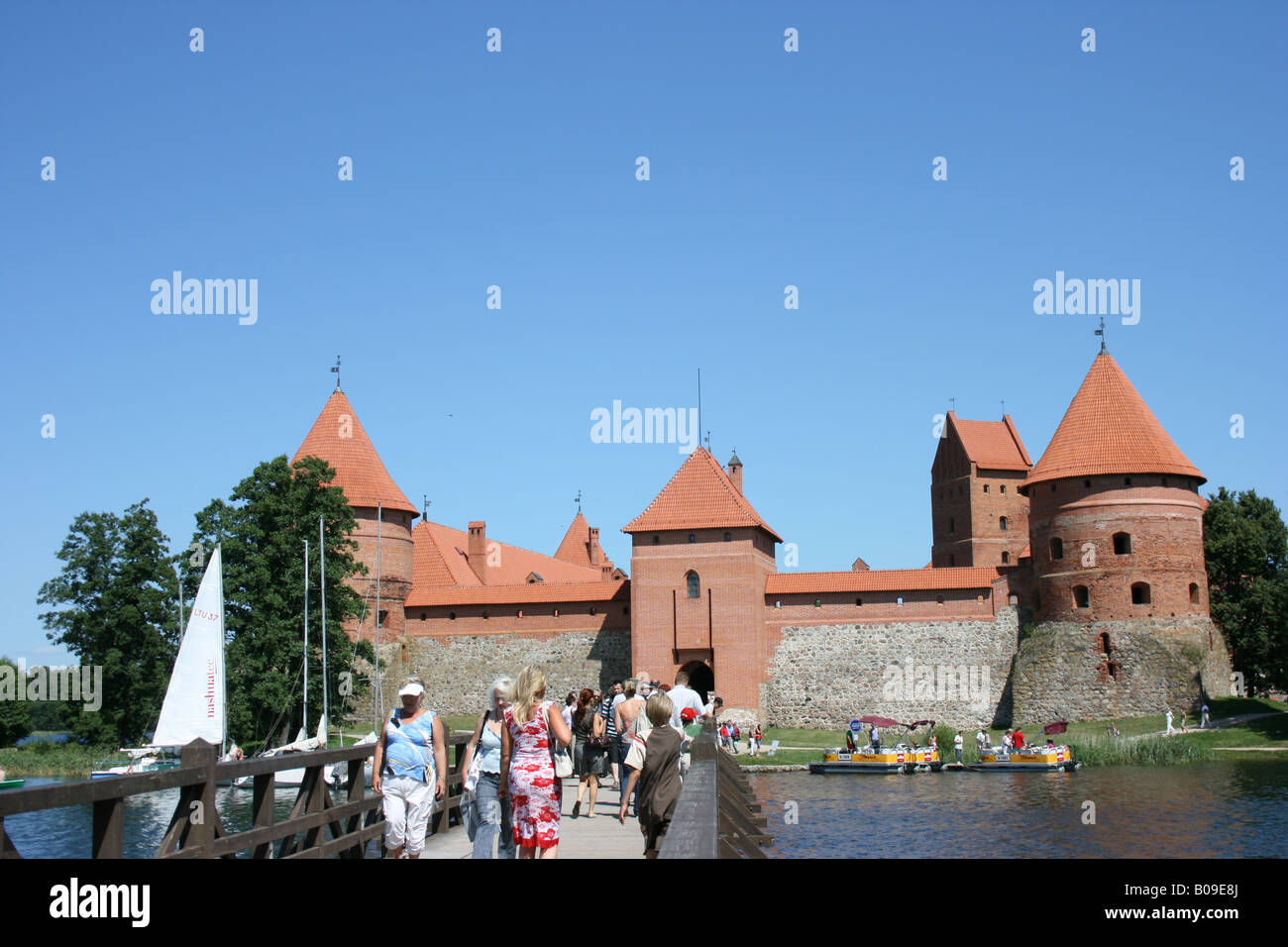 Trakai Island Castle, Lithuania Stock Photo - Alamy