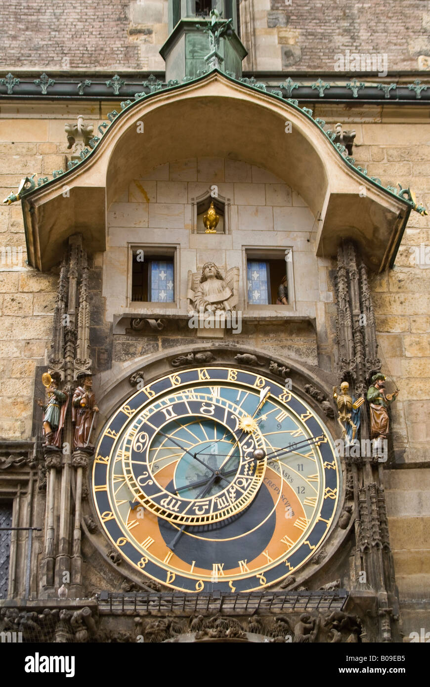 Prague astronomical clock orloj hi-res stock photography and images - Alamy