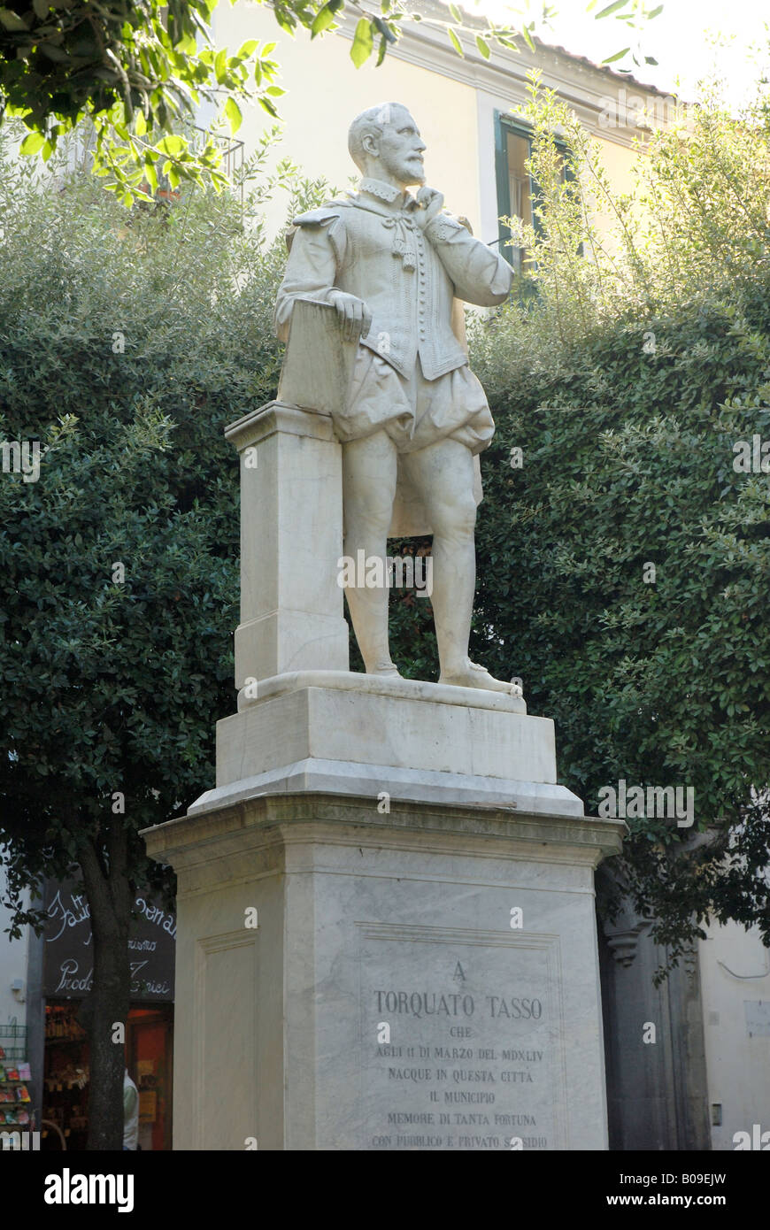 Statue of the Poet Torquato Tasso, Italy's Shakespeare who came from ...