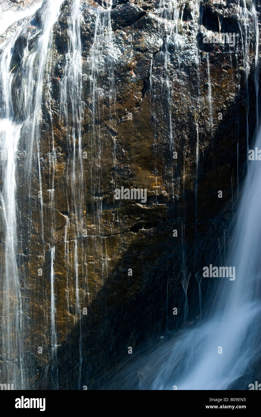 Water flows over cascade hi-res stock photography and images - Alamy