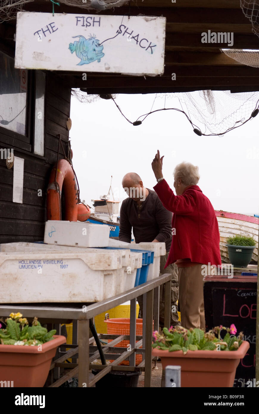 Shack selling locally caught fish hi-res stock photography and images ...