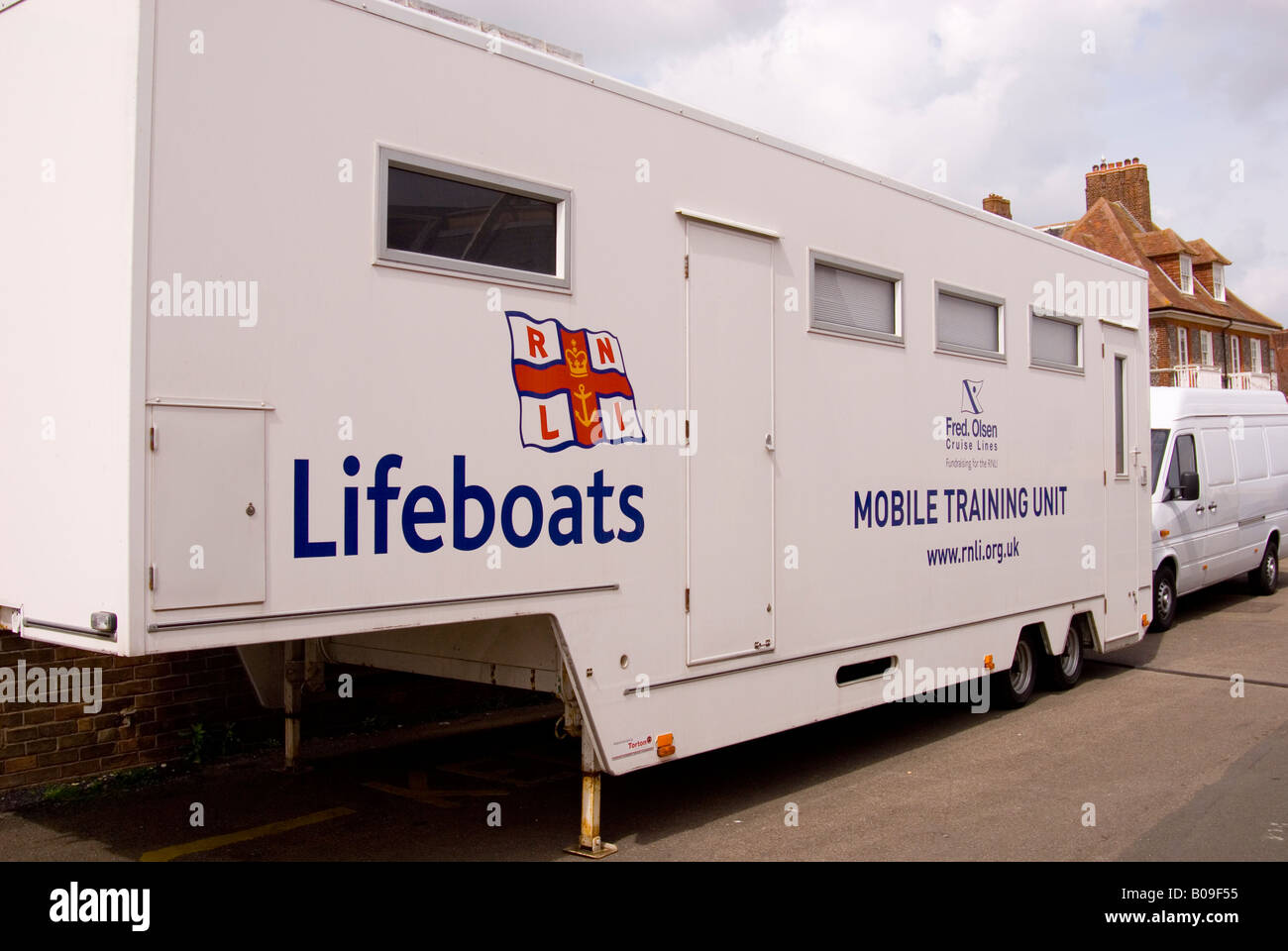 RNLI Mobile Training Unit Stock Photo - Alamy