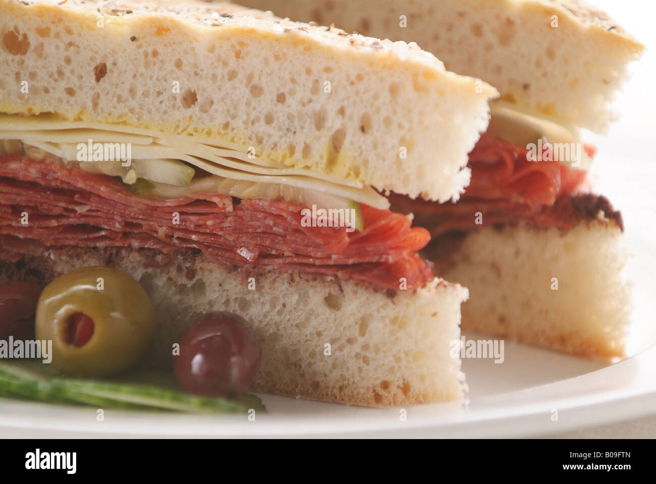 A photo of a sandwich Stock Photo - Alamy