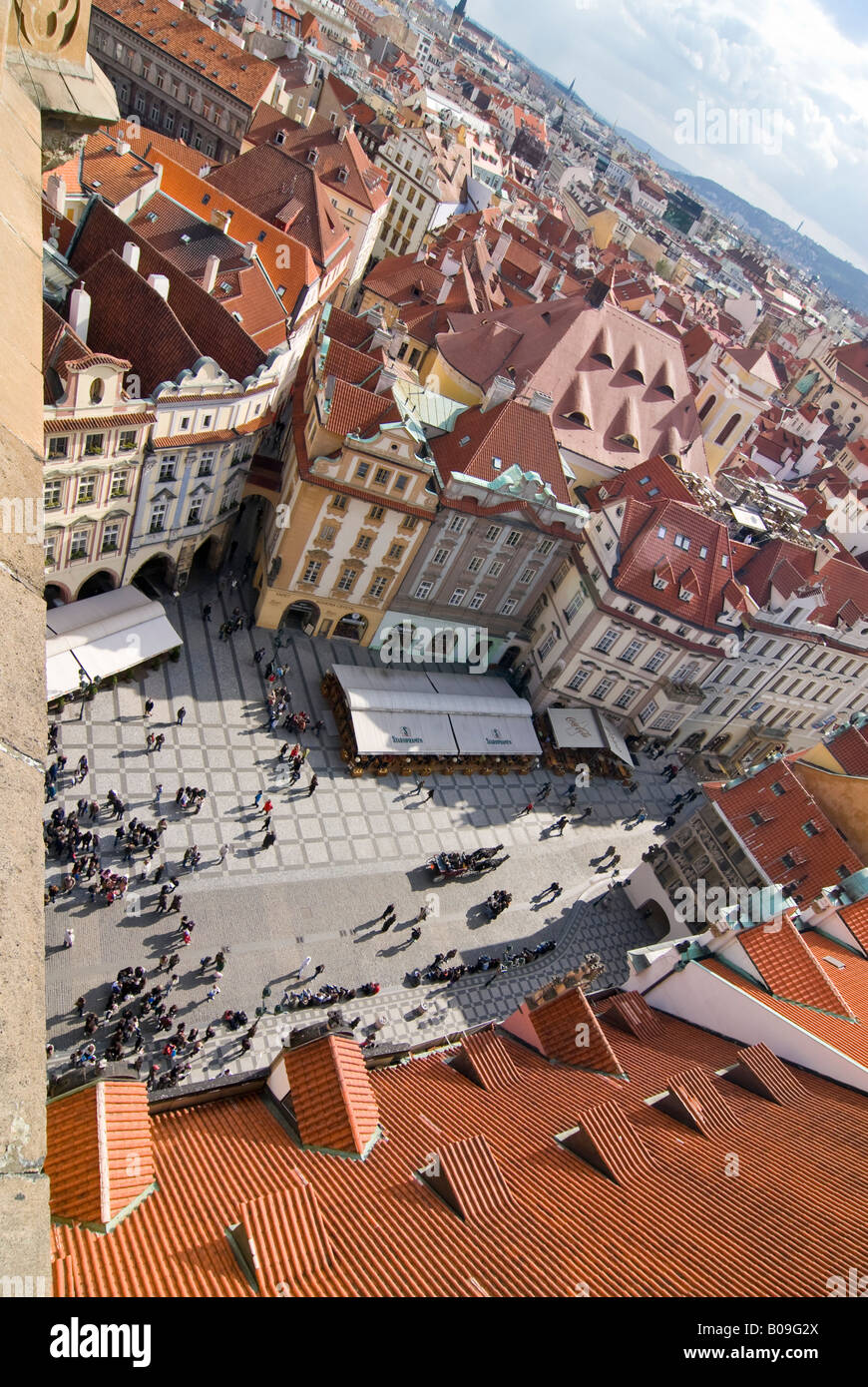 Vertical aerial wide angle of the stunning Gothic architecture occupied ...