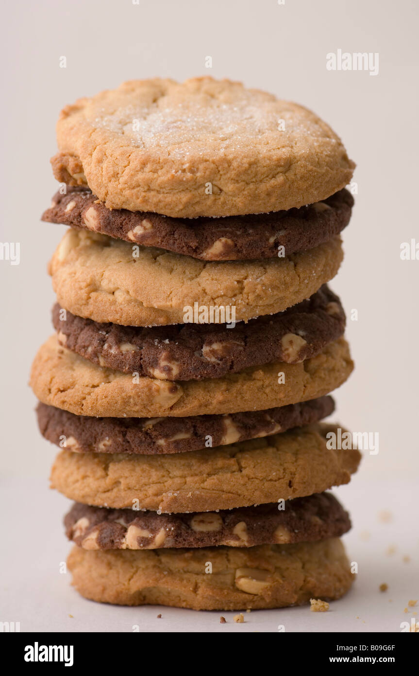 Stack of cookies Stock Photo - Alamy
